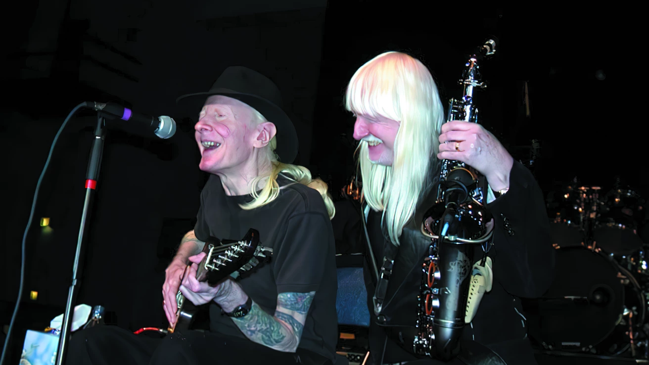 Edgar Winter talks about tribute record to his late brother Johnny, and ...