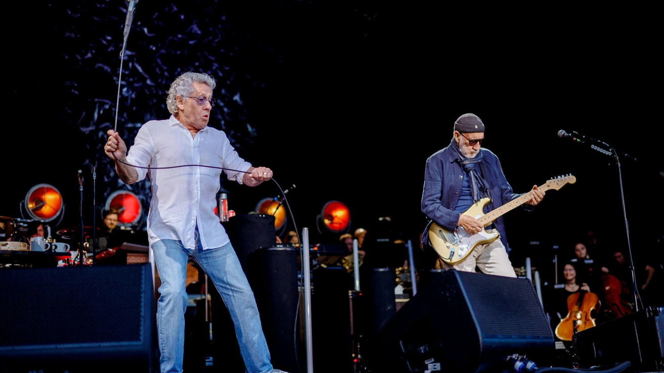 The Who and orchestra make majestic music at the Eden Project