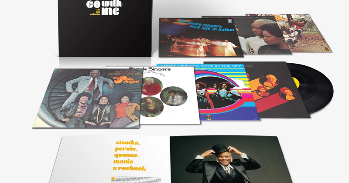 A vinyl record box set celebrates The Staple Singers’ Stax years