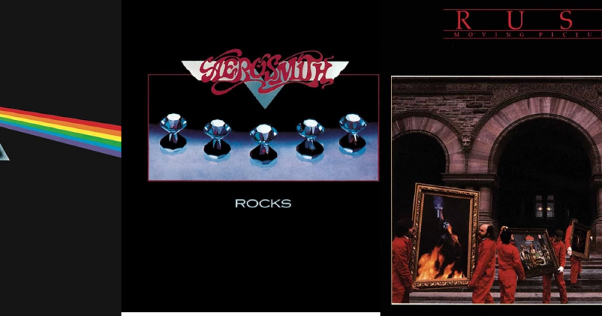 The Top 20 albums designed with predominantly black covers