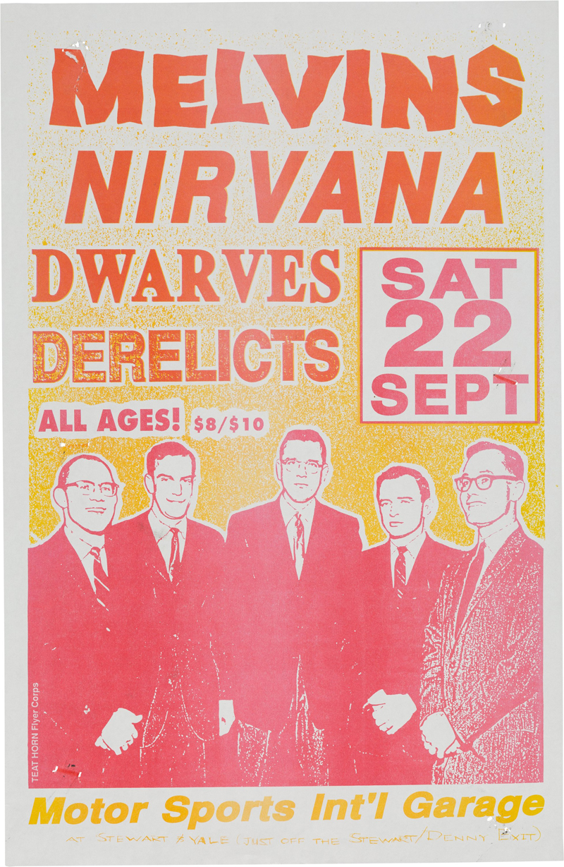 Collectible 'Grunge' posters capture Seattle music scene