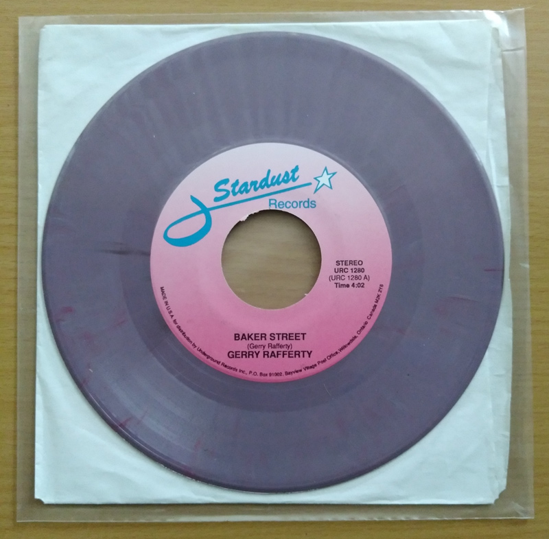 Reader Rarities: 7" Reissue of Gerry Rafferty's 'Baker Street' B/W ...