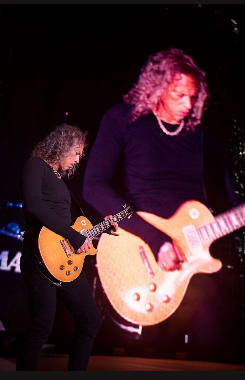 Guitarist Kirk Hammett of Metallica makes his solo debut in April