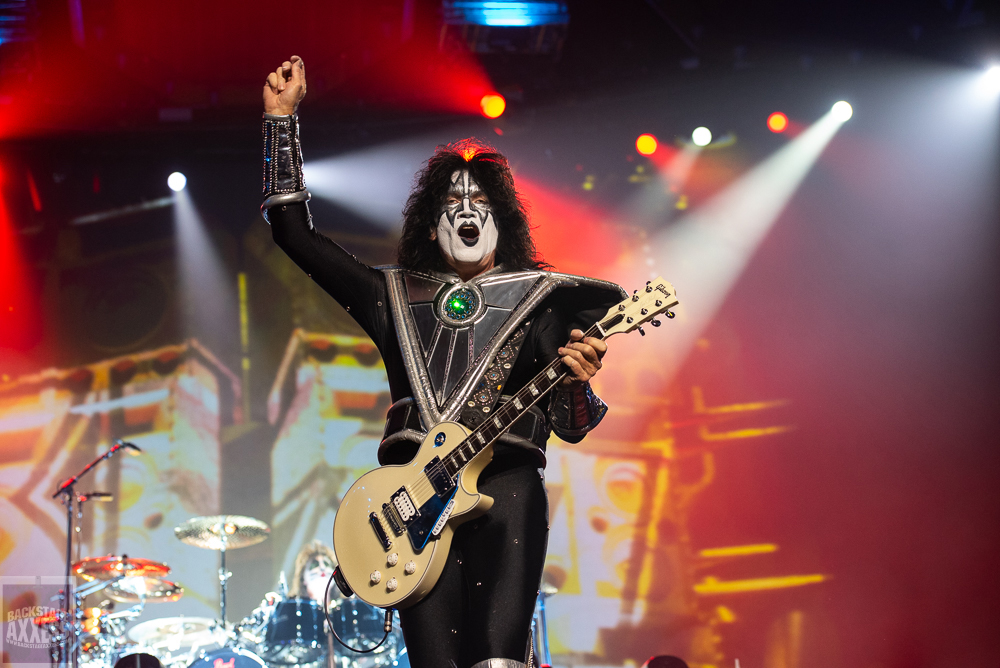 Kiss commands the stage in Hollywood, 50 years after their first live show