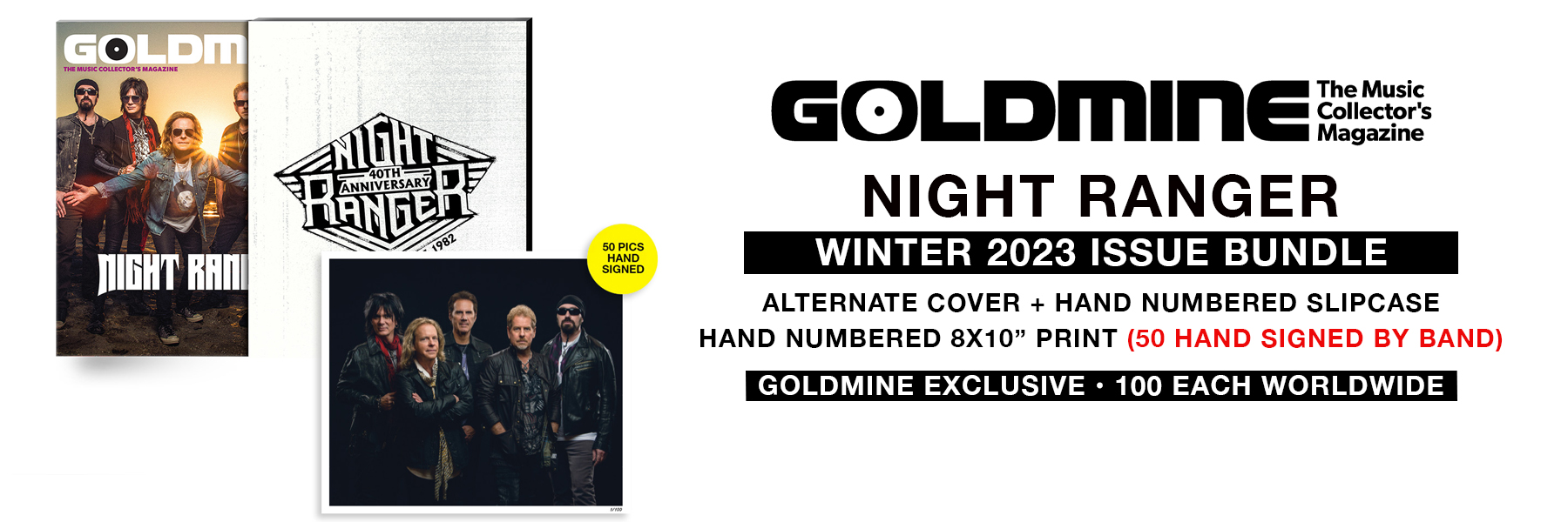 Goldmine and Night Ranger team up for very cool Collector's Edition bundle