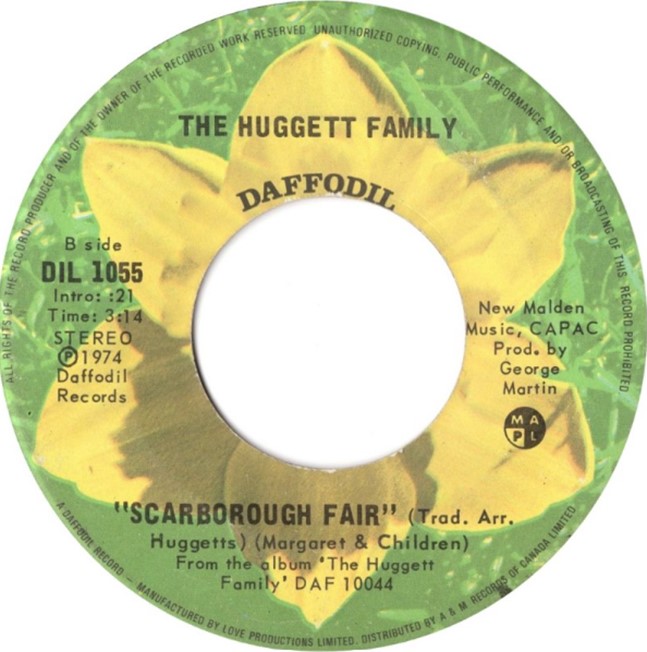 50th anniversary of George Martin’s rare production, ‘The Huggett Family’