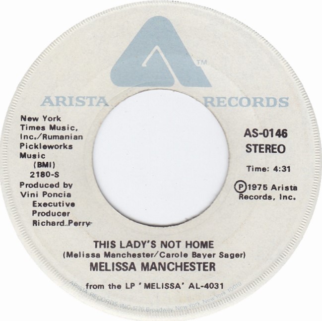 Melissa Manchester on the 50th anniversary of her breakthrough Arista ...